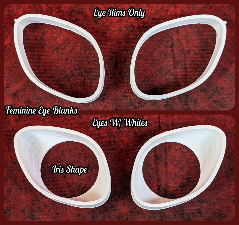 Feminine Borzoi Static Jaw Head Base · FuzzButt Fursuits