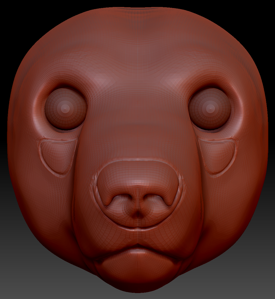 Realistic Polar Bear Head Base · FuzzButt Fursuits