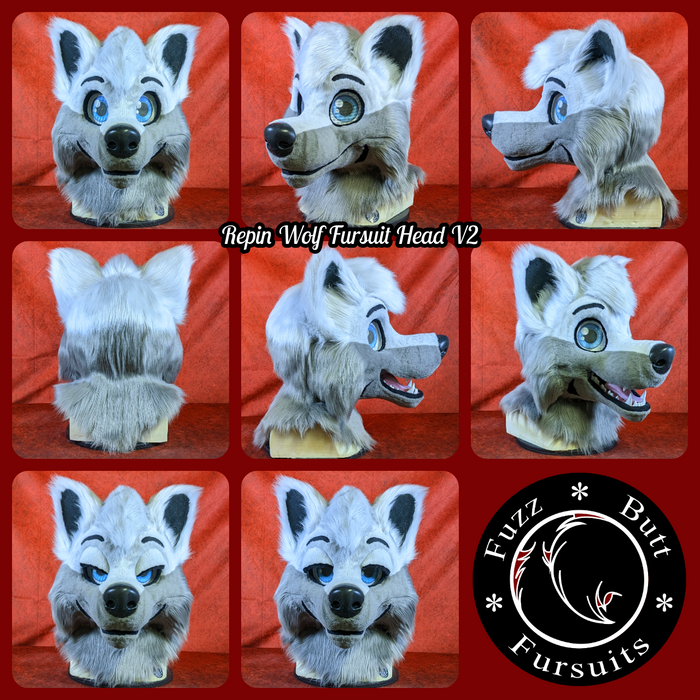 Custom Fursuit Heads · FuzzButt Fursuits