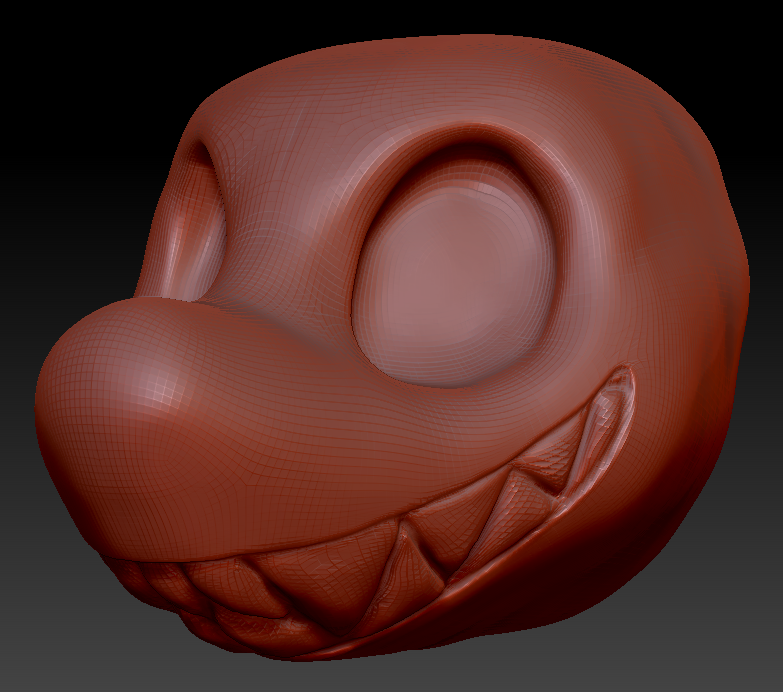 Toothy Edit · FuzzButt Fursuits